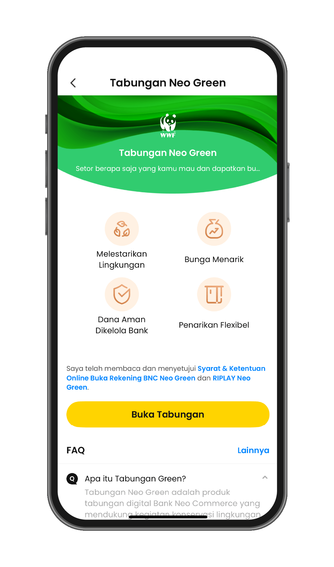 Tabungan Neo Green
