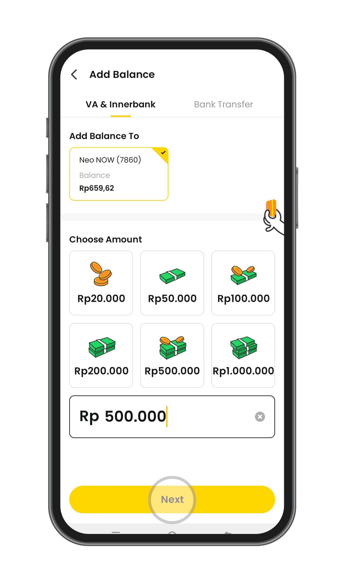 Tabungan NOW | neobank